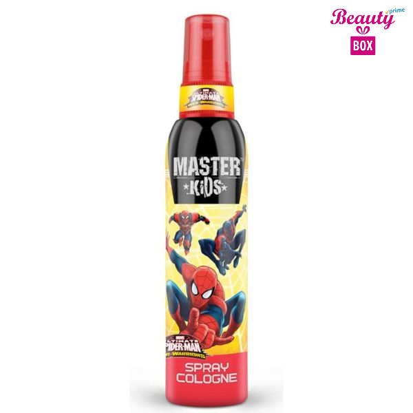 Master Kids Spiderman Cologne Spray - 100 Ml - Beauty Box